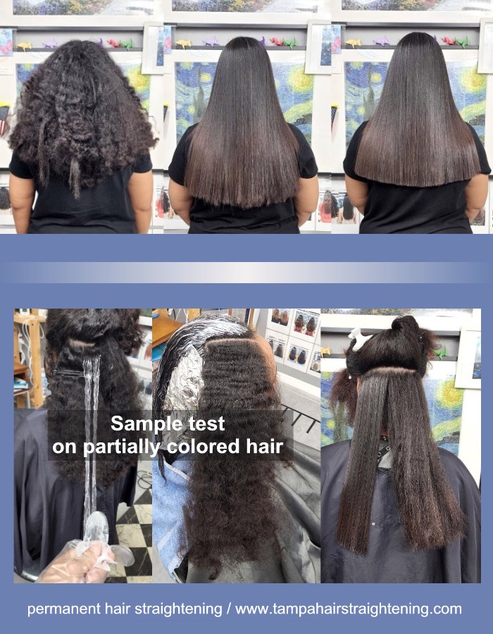 SENSAER tampa hair straightening